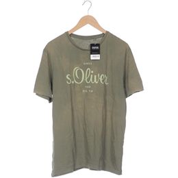 s.Oliver Herren T-Shirt, grün, Gr. 54