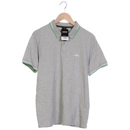 BOSS Green Herren Poloshirt, grau, Gr. 54