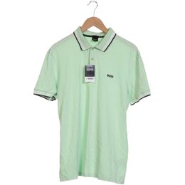 BOSS Green Herren Poloshirt, hellgrün, Gr. 54