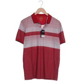 BOSS Green Herren Poloshirt, rot, Gr. 52