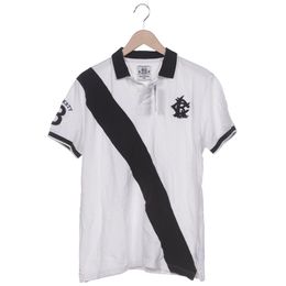 Hackett London Herren Poloshirt, weiß, Gr. 52