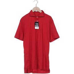 Van Laack Herren Poloshirt, rot, Gr. 48