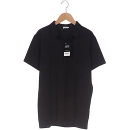 Filippa K Herren Poloshirt, schwarz, Gr. 48