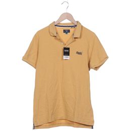 Superdry Herren Poloshirt, orange, Gr. 54