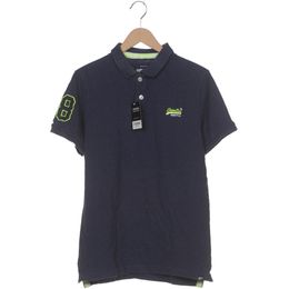 Superdry Herren Poloshirt, marineblau, Gr. 54