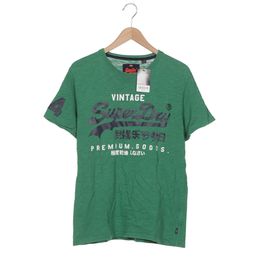 Superdry Herren T-Shirt, grün, Gr. 54