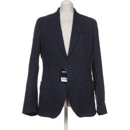 Massimo Dutti Herren Sakko, marineblau, Gr. 50