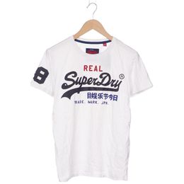 Superdry Herren T-Shirt, weiß, Gr. 48