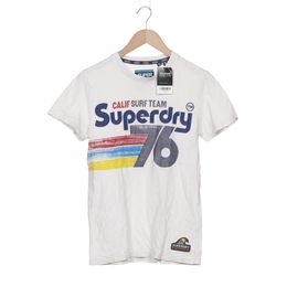 Superdry Herren T-Shirt, weiß, Gr. 46