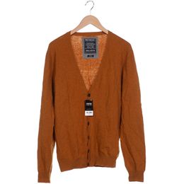 McNeal Herren Strickjacke, orange, Gr. 56