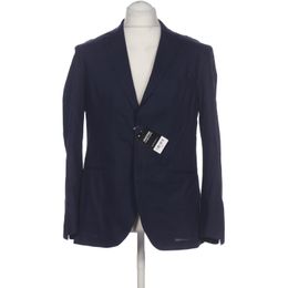 Massimo Dutti Herren Sakko, blau, Gr. 52