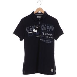 CAMP DAVID Herren Poloshirt, marineblau, Gr. 52