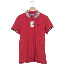 CAMP DAVID Herren Poloshirt, pink, Gr. 52