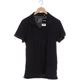 CAMP DAVID Herren Poloshirt, schwarz, Gr. 52