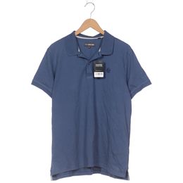 CAMP DAVID Herren Poloshirt, blau, Gr. 54