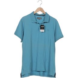 CAMP DAVID Herren Poloshirt, blau, Gr. 54