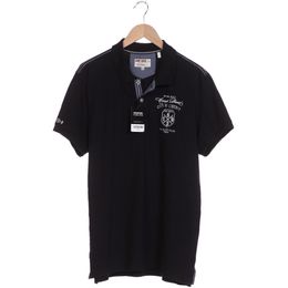 CAMP DAVID Herren Poloshirt, marineblau, Gr. 54