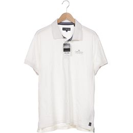 CAMP DAVID Herren Poloshirt, weiß, Gr. 54