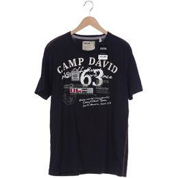 CAMP DAVID Herren T-Shirt, marineblau, Gr. 56