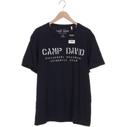 CAMP DAVID Herren T-Shirt, marineblau, Gr. 58