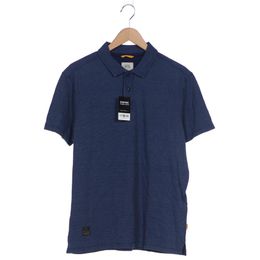 Camel Active Herren Poloshirt, blau, Gr. 52