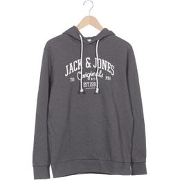 Jack & Jones Jack & Jones Herren Kapuzenpullover, grau, Gr. 52