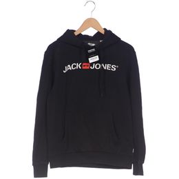 Jack & Jones Jack & Jones Herren Kapuzenpullover, schwarz, Gr. 48