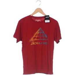 Jack & Jones Jack & Jones Herren T-Shirt, rot, Gr. 48