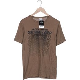 Jack & Jones Jack & Jones Herren T-Shirt, braun, Gr. 48