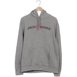 Jack & Jones Jack & Jones Herren Kapuzenpullover, grau, Gr. 48