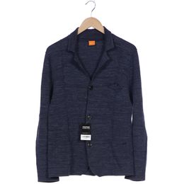 BOSS Orange Herren Strickjacke, marineblau, Gr. 48