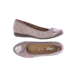 Gabor Damen Ballerinas, beige, Gr. 4.5