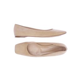 Gianvito Rossi Damen Ballerinas, beige, Gr. 41.5