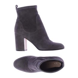 Gianvito Rossi Damen Stiefelette, grau, Gr. 39.5