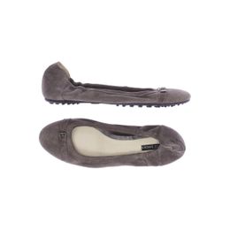 Goertz Schuhe Damen Ballerinas, grau, Gr. 41