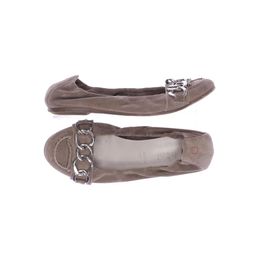 Högl högl Damen Ballerinas, beige, Gr. 5