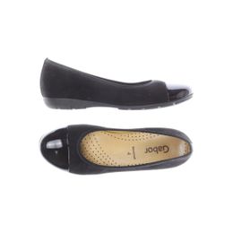 Gabor Damen Ballerinas, schwarz, Gr. 4