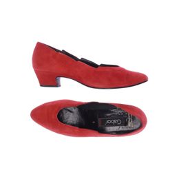 Gabor Damen Pumps, rot, Gr. 6