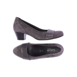 Gabor Damen Pumps, grau, Gr. 4.5