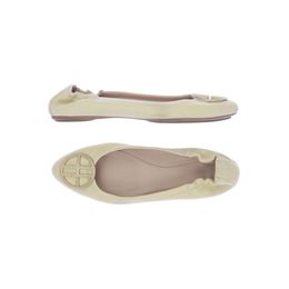 BOSS by Hugo BOSS Damen Ballerinas, gelb, Gr. 37