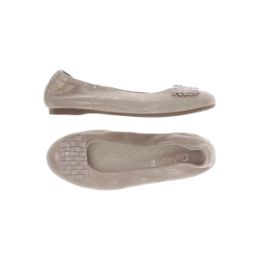 Gabor Damen Ballerinas, beige, Gr. 3.5