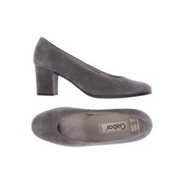 Gabor Damen Pumps, grau, Gr. 5