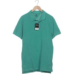 Tommy Jeans Herren Poloshirt, türkis, Gr. 52