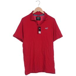 Hollister Herren Poloshirt, rot, Gr. 52