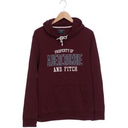 Abercrombie & Fitch Abercrombie & Fitch Herren Kapuzenpullover, bordeaux, Gr. 52