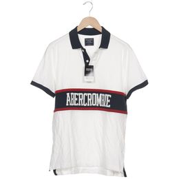 Abercrombie & Fitch Abercrombie & Fitch Herren Poloshirt, weiß, Gr. 52