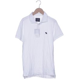 Abercrombie & Fitch Abercrombie & Fitch Herren Poloshirt, weiß, Gr. 44