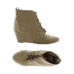 Zara Damen Stiefelette, beige, Gr. 38