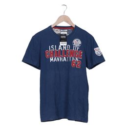 Tom Tailor Herren T-Shirt, marineblau, Gr. 52