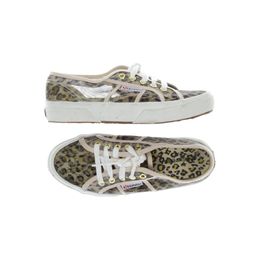 Superga Damen Sneakers, gold, Gr. 38